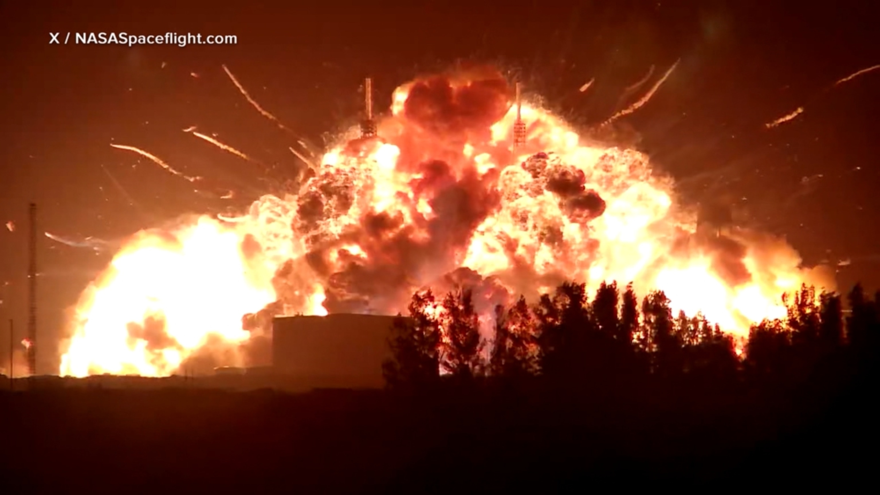 Blue Origin rocket explodes during engine test