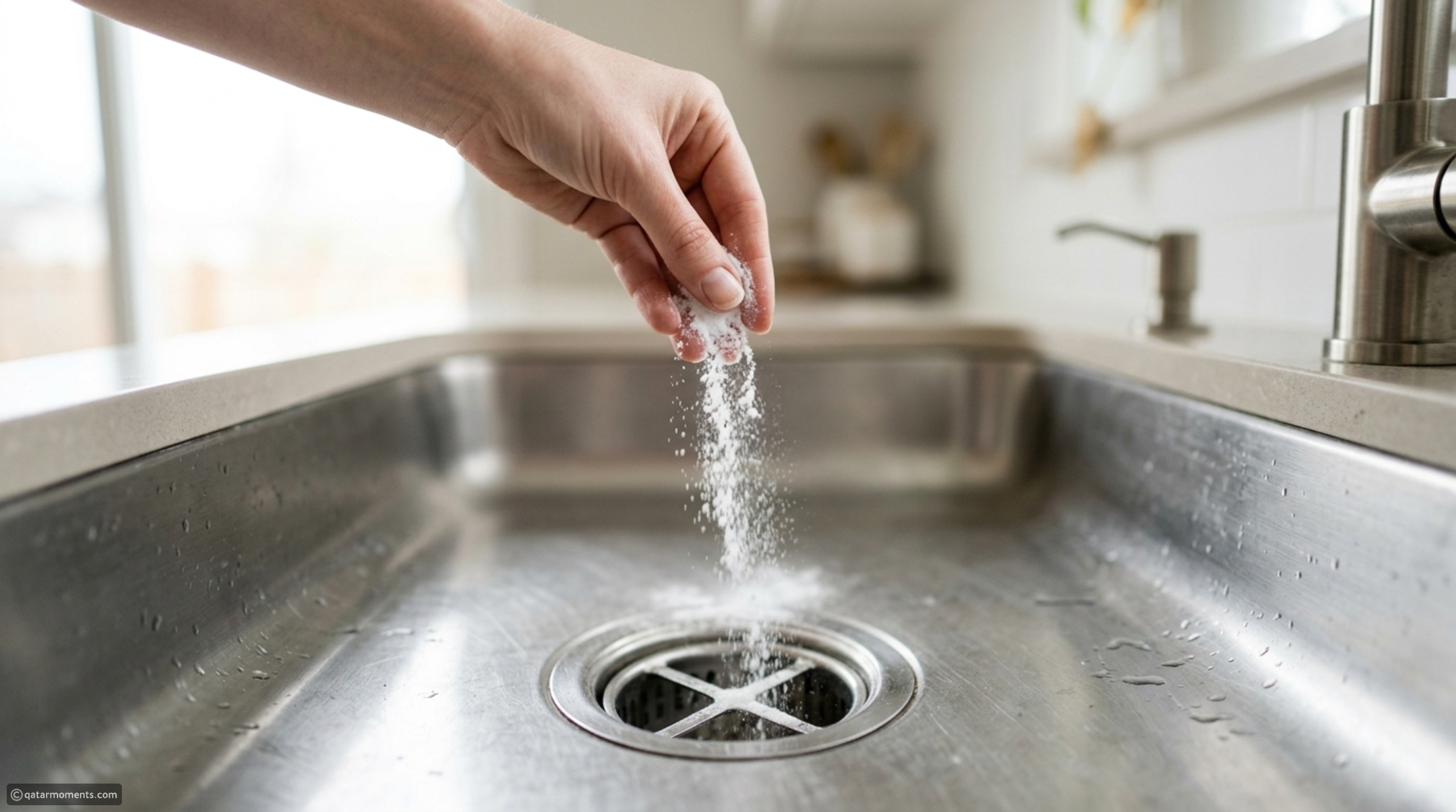 The right way to clean your kitchen sink drain so it never smells again