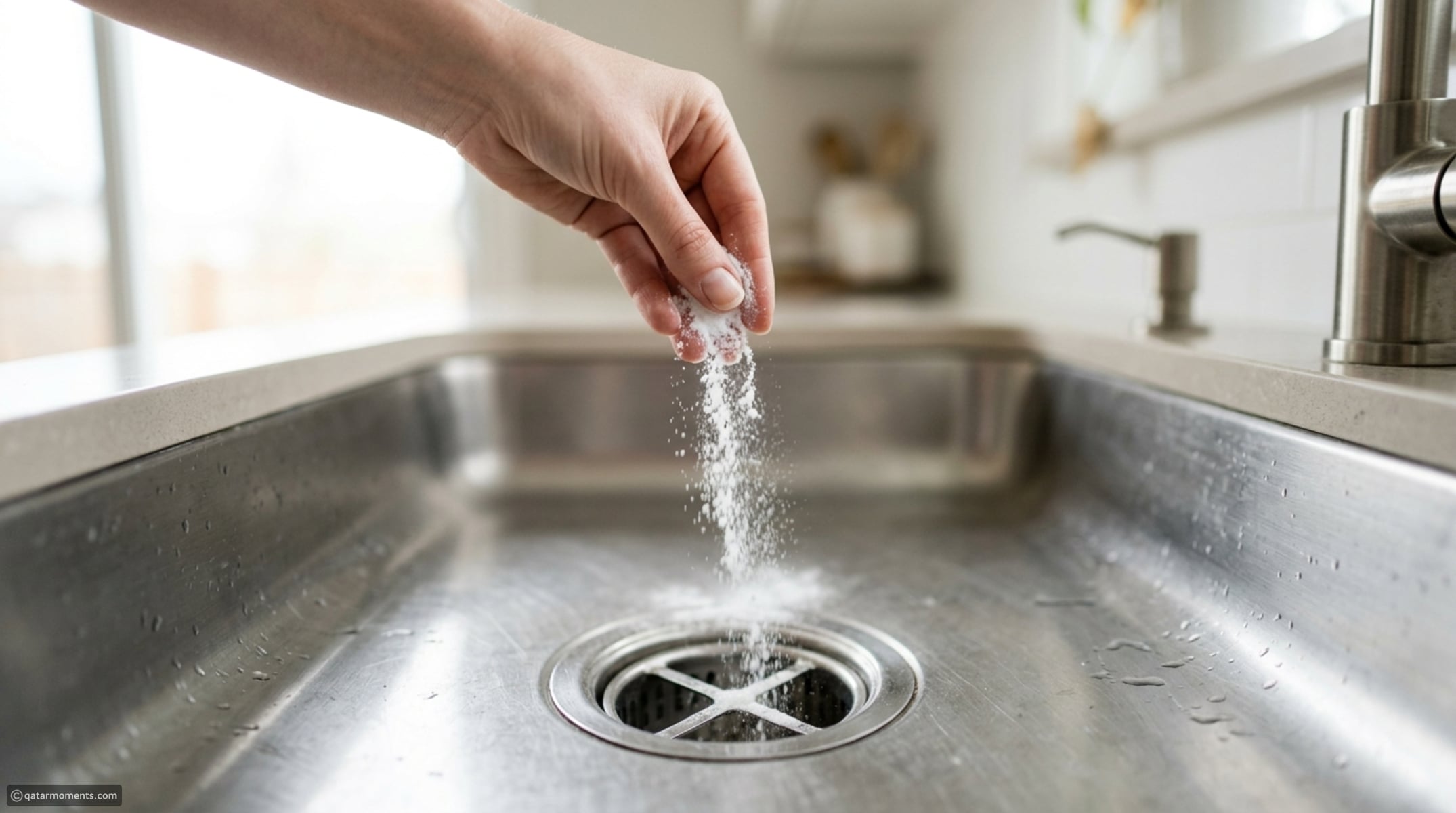 The right way to clean your kitchen sink drain so it never smells again