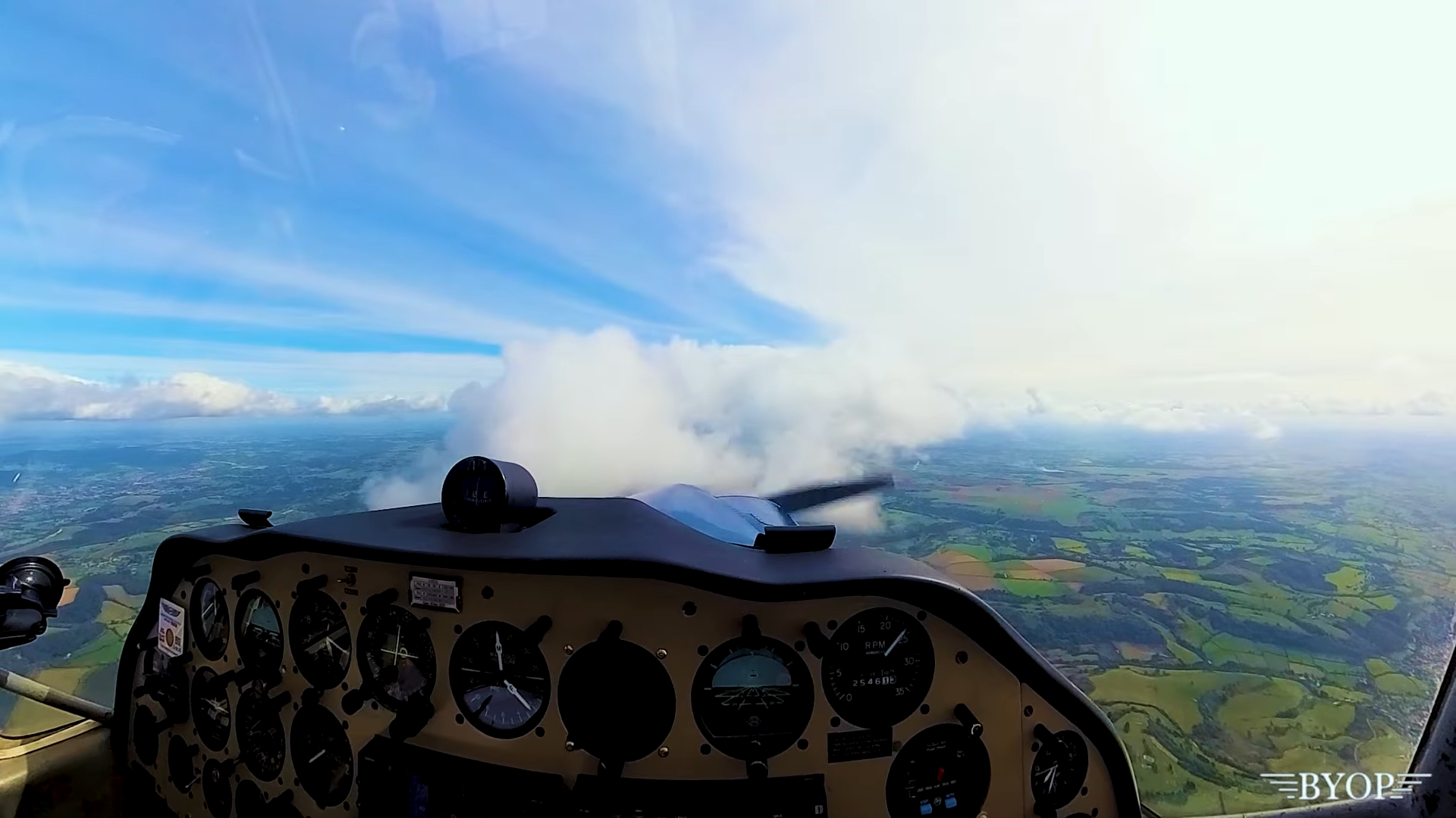He flew over a live firing range - and had to stay above 2,000 feet