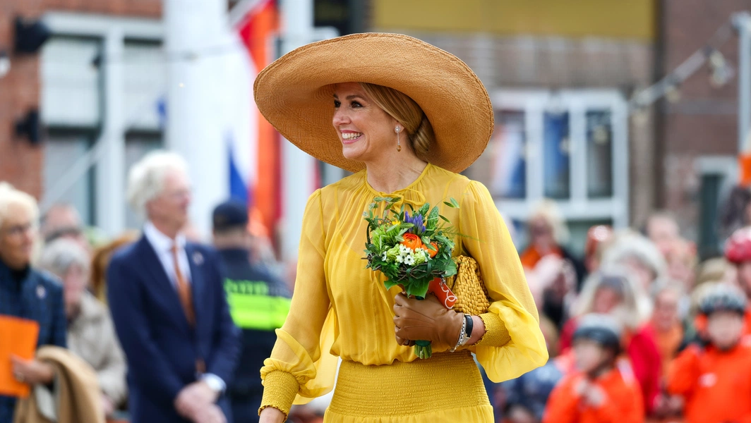 Queen Máxima stuns in bold yellow at cultural, health events