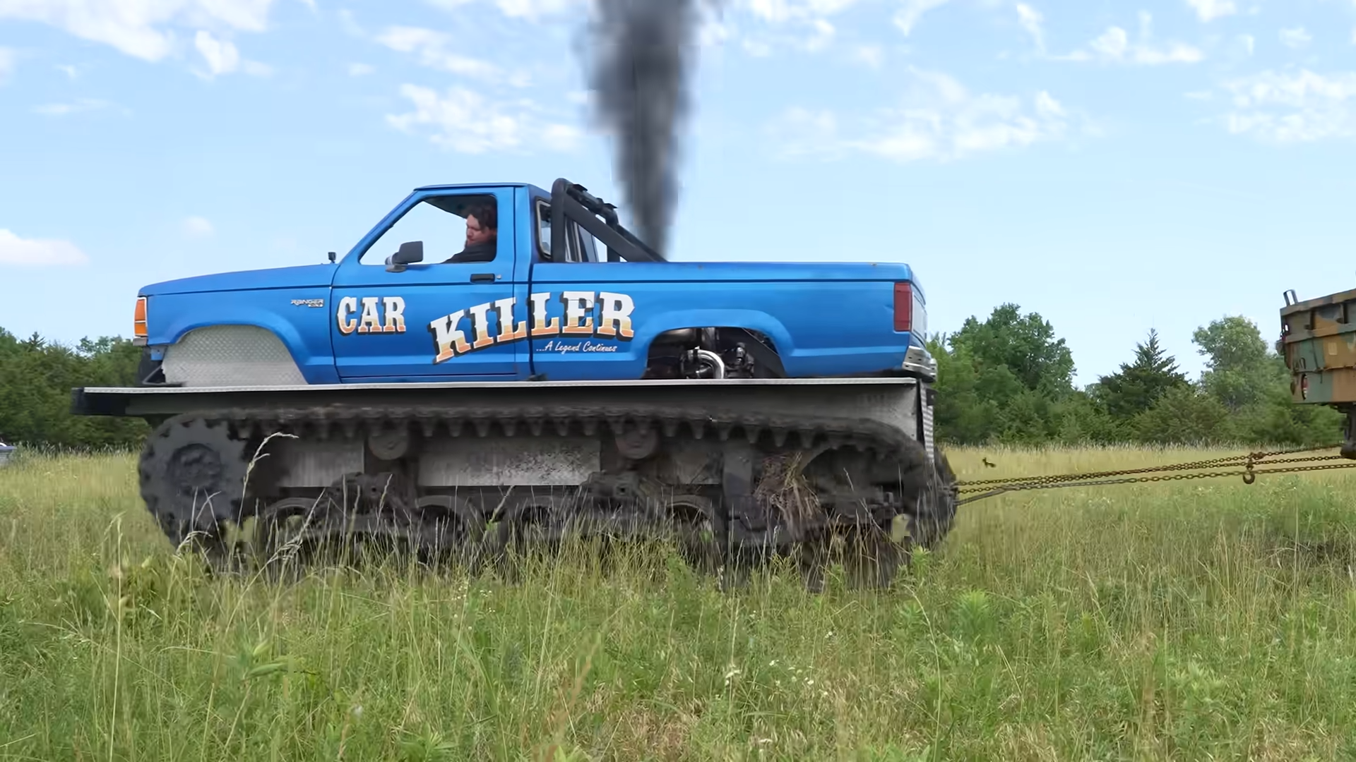 They built the craziest tank - and immediately started causing chaos