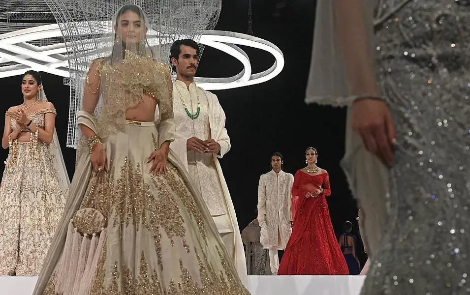 Bold colours and lighter designs reshape 2026 bridal fashion