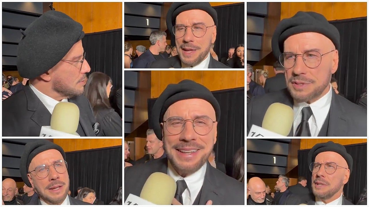 John Travolta spiega la sua passione per il basco, da poco sfoggiato al ...