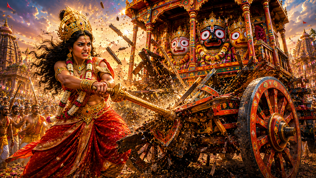 Why Goddess Lakshmi broke Lord Jagannath’s chariot