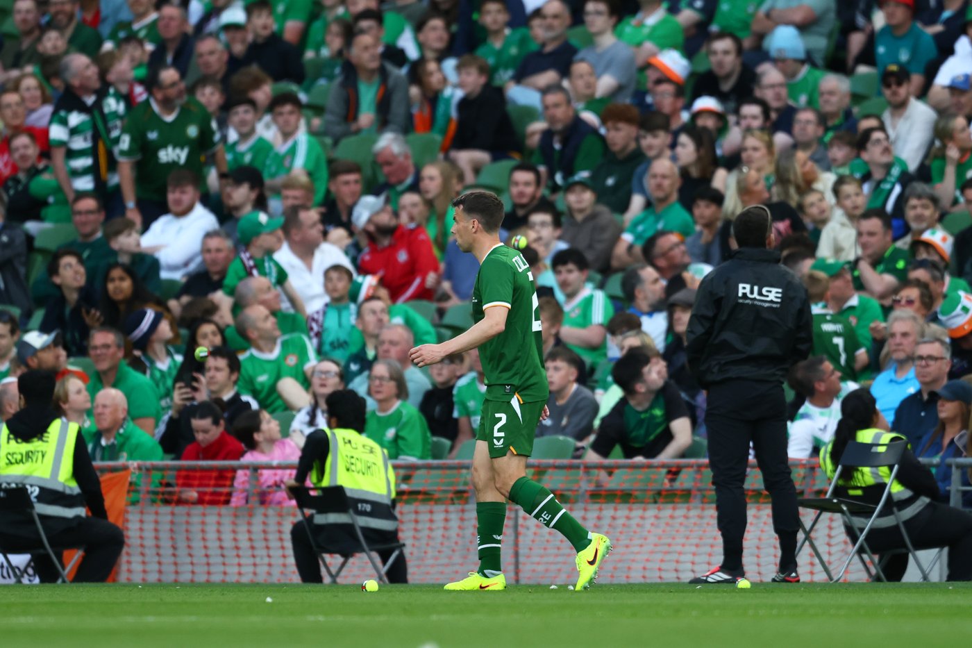 Ireland's soccer coach says pro-Palestinian tennis ball protest 'kills ...