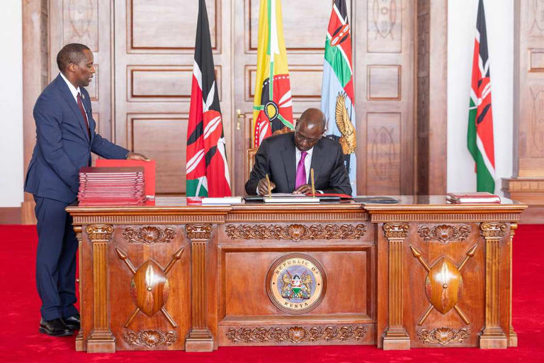 William Ruto signs National Disaster Risk Management Bill into law ...