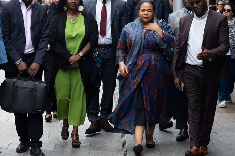 Devastated family of Yves Sakila gather outside Arnotts to lay flowers ...