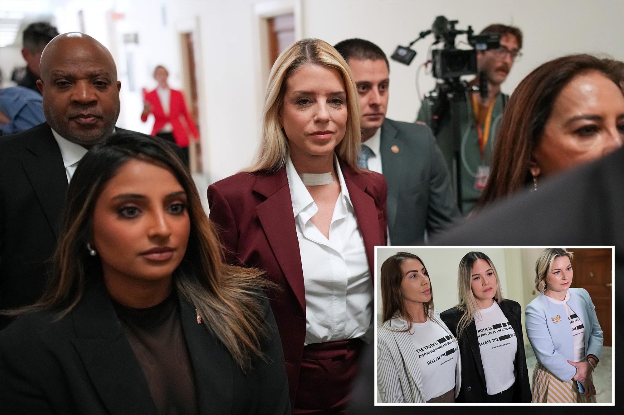Former AG Pam Bondi defends DOJ’s handling of Jeffrey Epstein files in ...