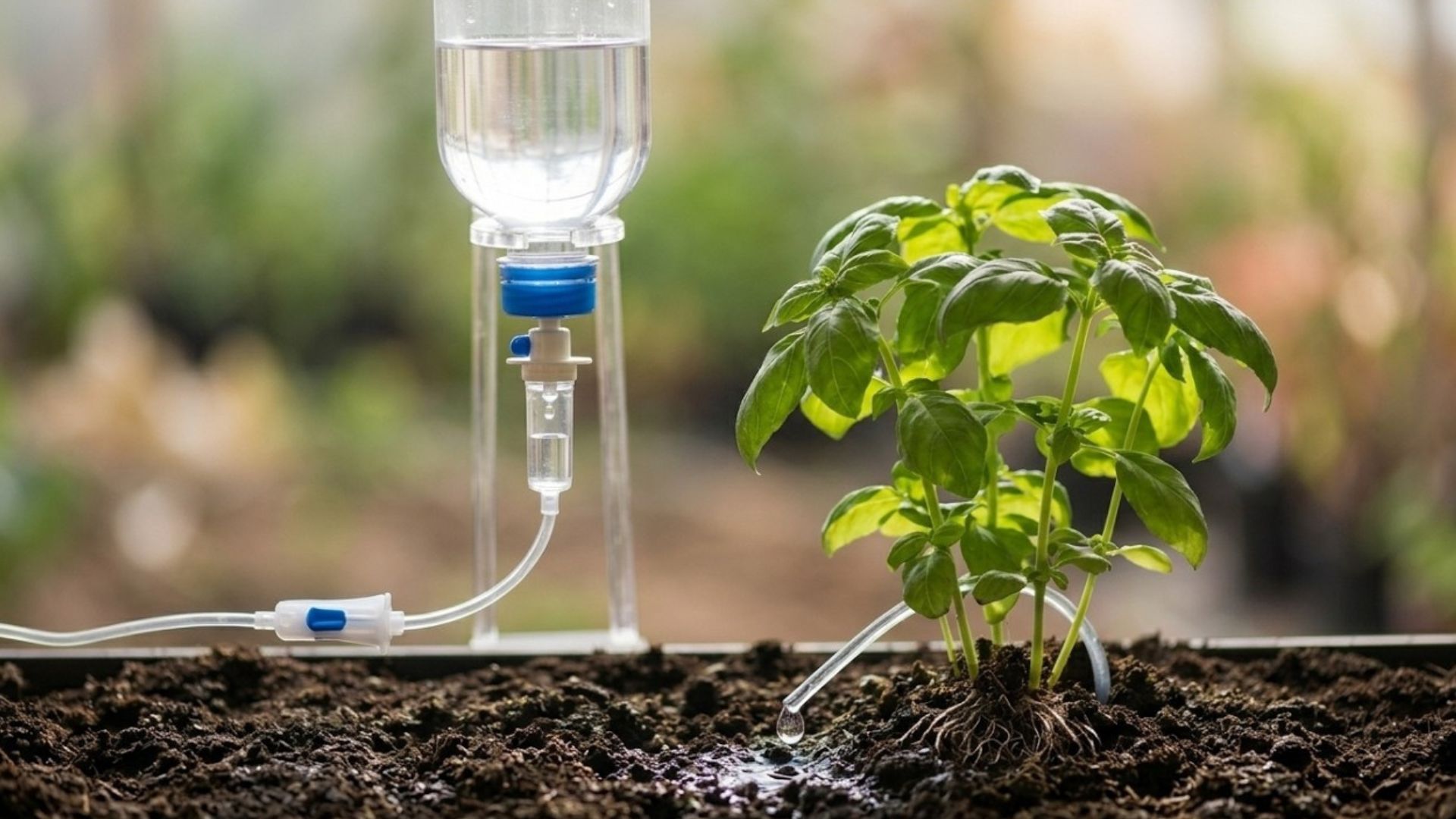 How to build a self-watering garden system for $0
