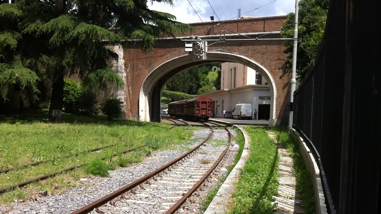 The Vatican built a secret railway then almost nobody used it