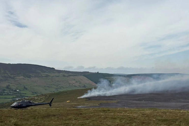 Dublin Fire Brigade tackles huge mountain wildfires as 'whirling ...