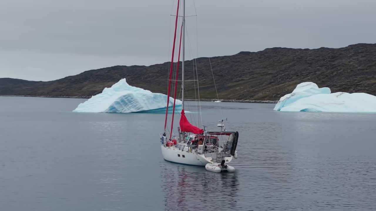Sailing alone among giant icebergs was only half the problem