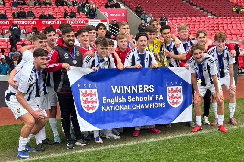 Middlesbrough football academy roared on to a 'special' double national ...