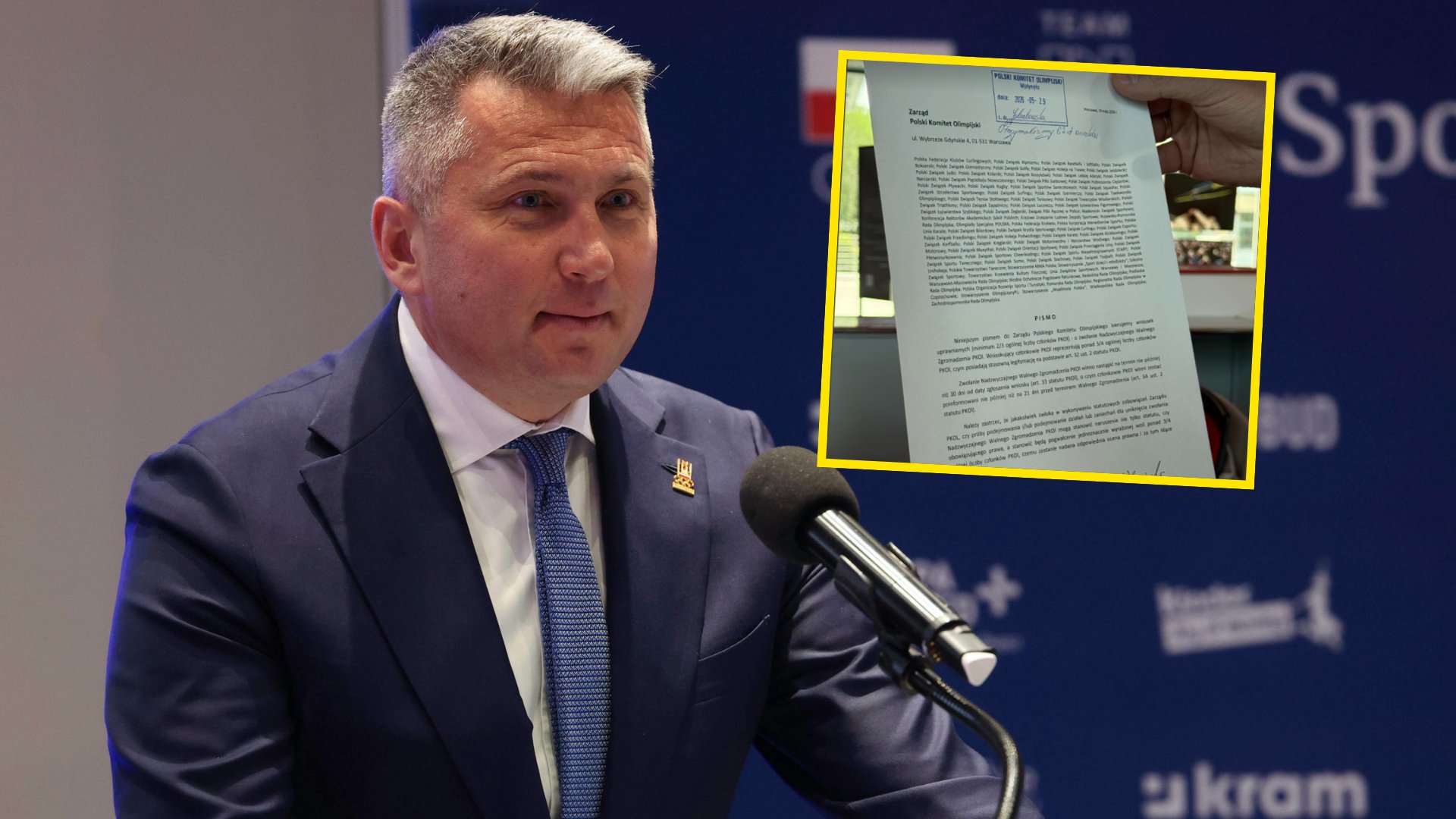 Buntownicy weszli do PKOl-u. 82 podpisy. Tego bał się Radosław Piesiewicz