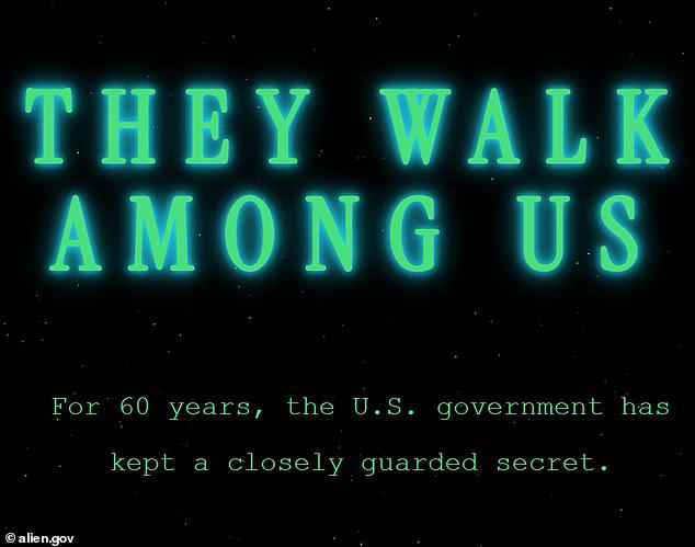 White House sparks outrage after revealing true purpose of 'aliens.gov ...