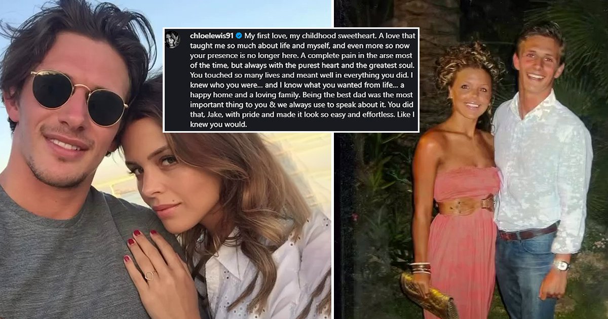 Chloe Lewis shares tribute to 'childhood sweetheart' Jake Hall after ...