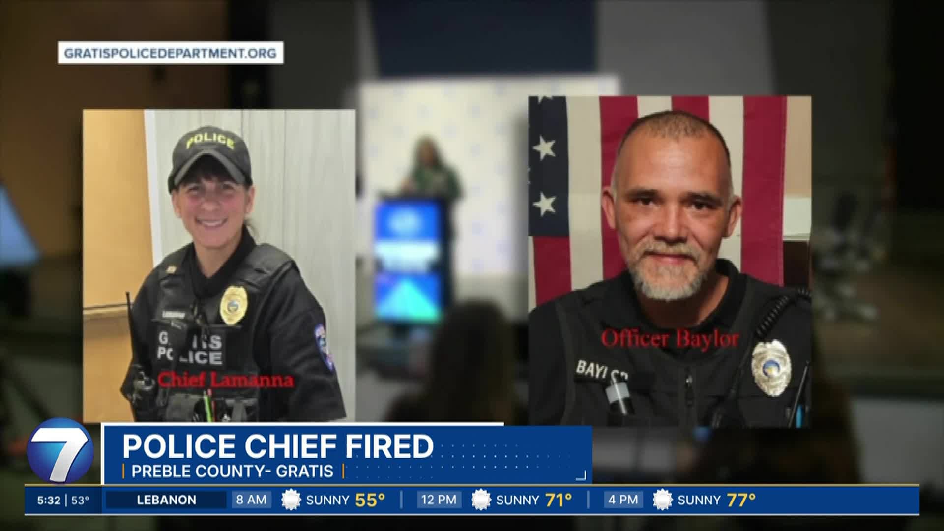 Village police chief fired after claiming to visit schools on behalf of ICE