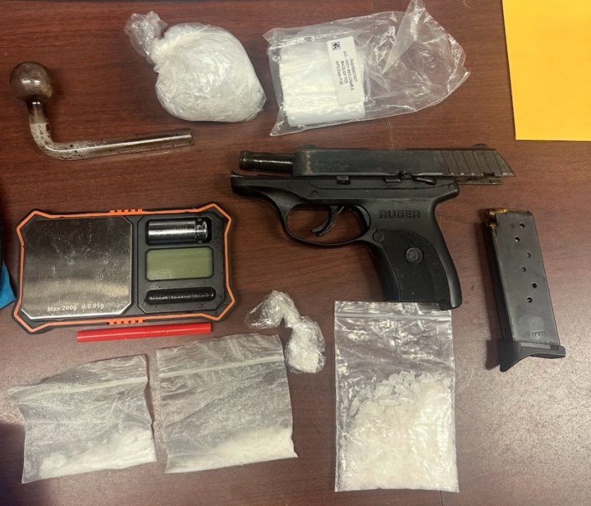 Two arrested after meth, gun found during Greer patrol
