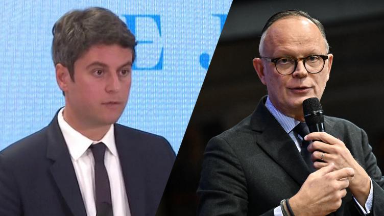 Présidentielle : en cas de double candidature Attal/Philippe, le bloc ...