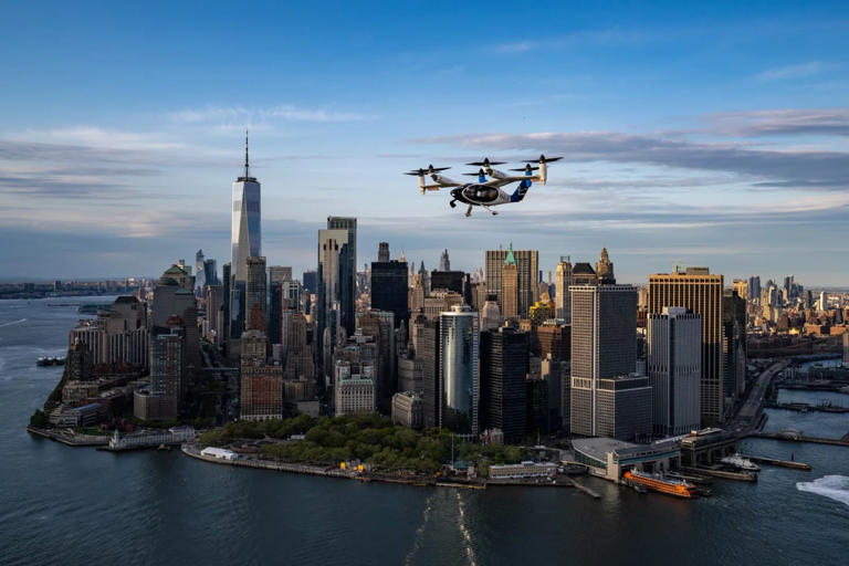 Forget self-driving cars. This company just flew passengers over New ...
