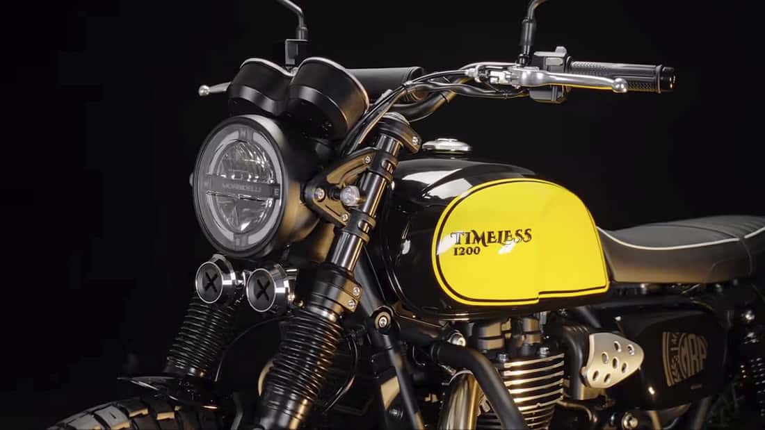 Neu und retro - Morbidelli Timeless 1200: Big Bonnie aus Big China
