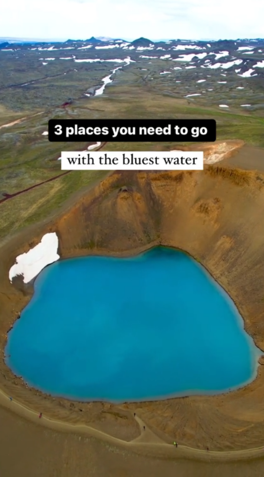 Explore the world’s most vibrant blue waters in 3 locations
