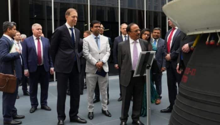 Doval visits Russia's National Space Centre, speaks live with ISS crew ...