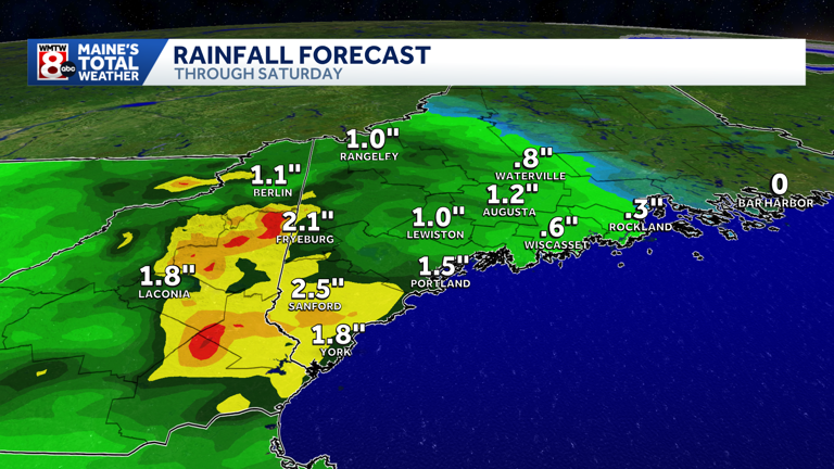 A potent storm impacts Maine late Friday into Saturday morning