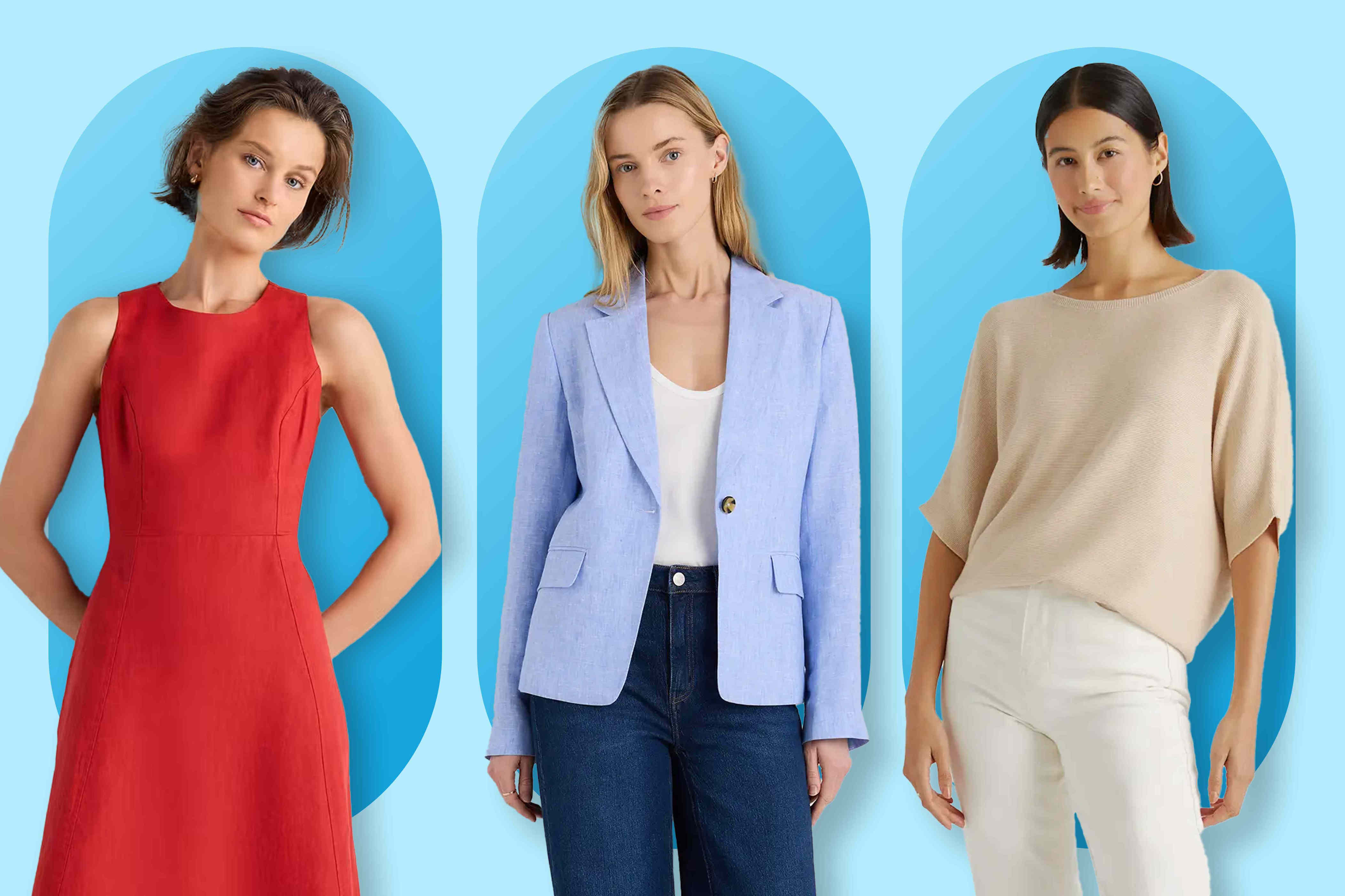 Dressing for work in 90-degree heat is tough — these linen and cotton ...