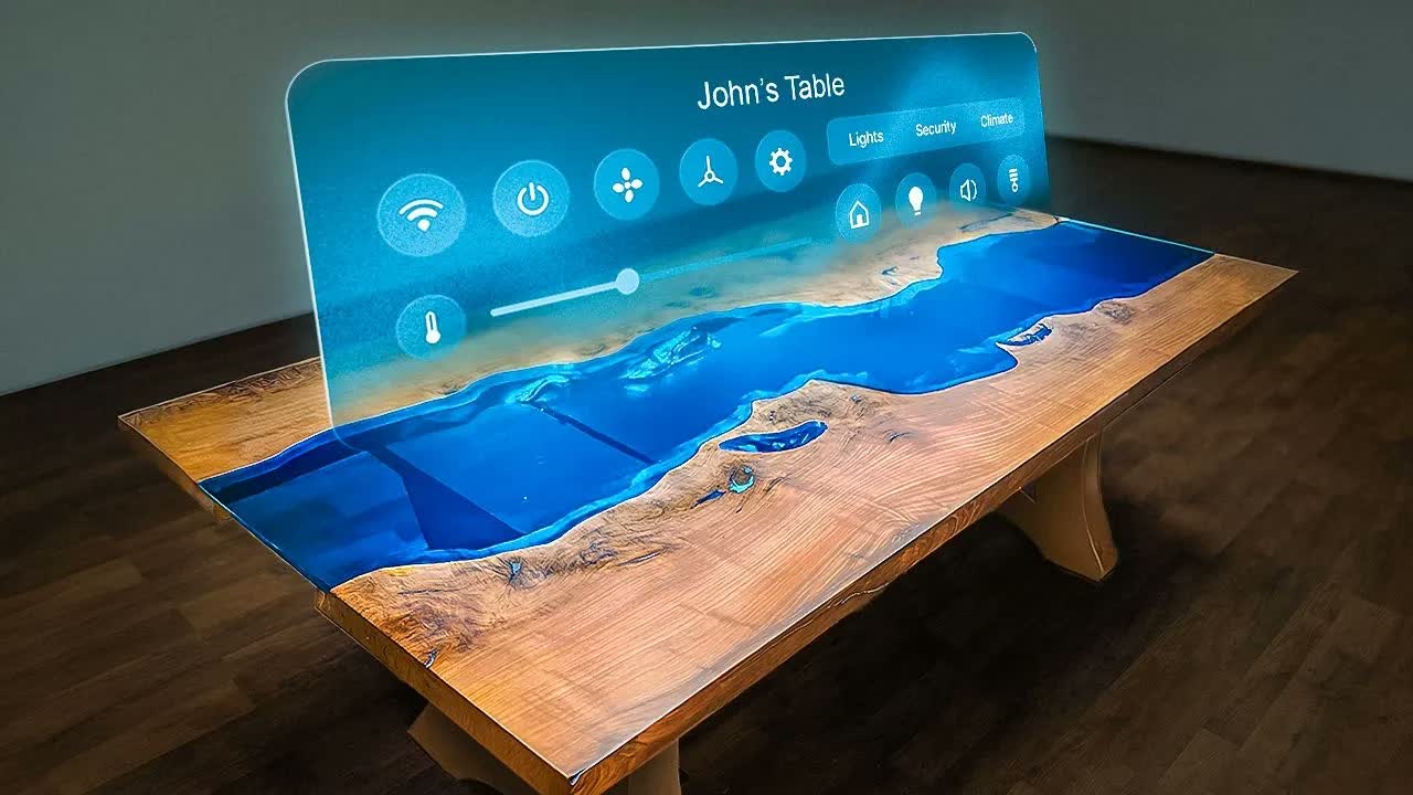 Smart river table project exposes dangers of giving men CNC access