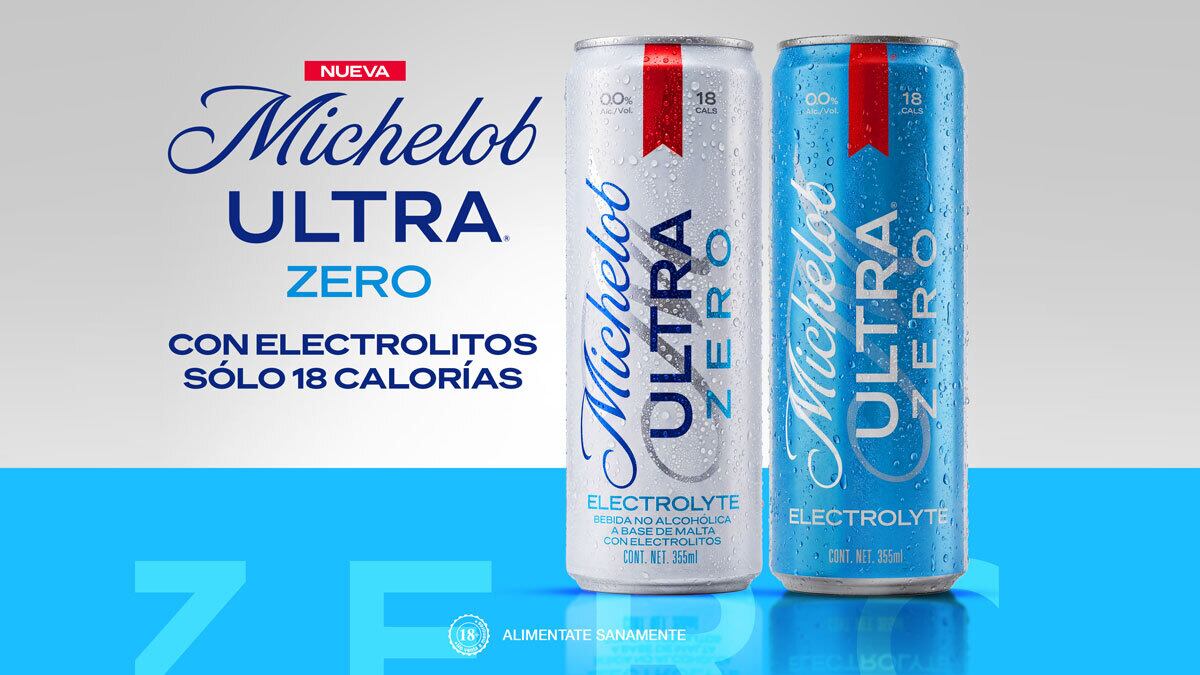 Michelob Ultra Zero llega a México con cero alcohol, electrolitos y ...