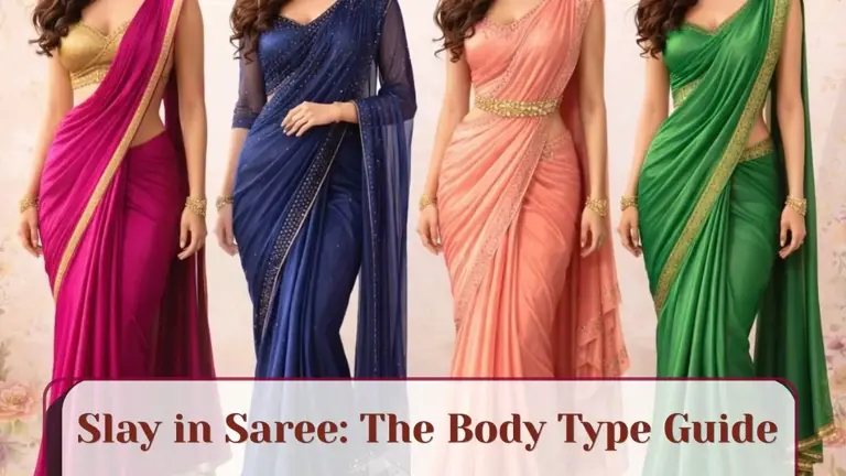 How to choose the perfect saree for every body type?
