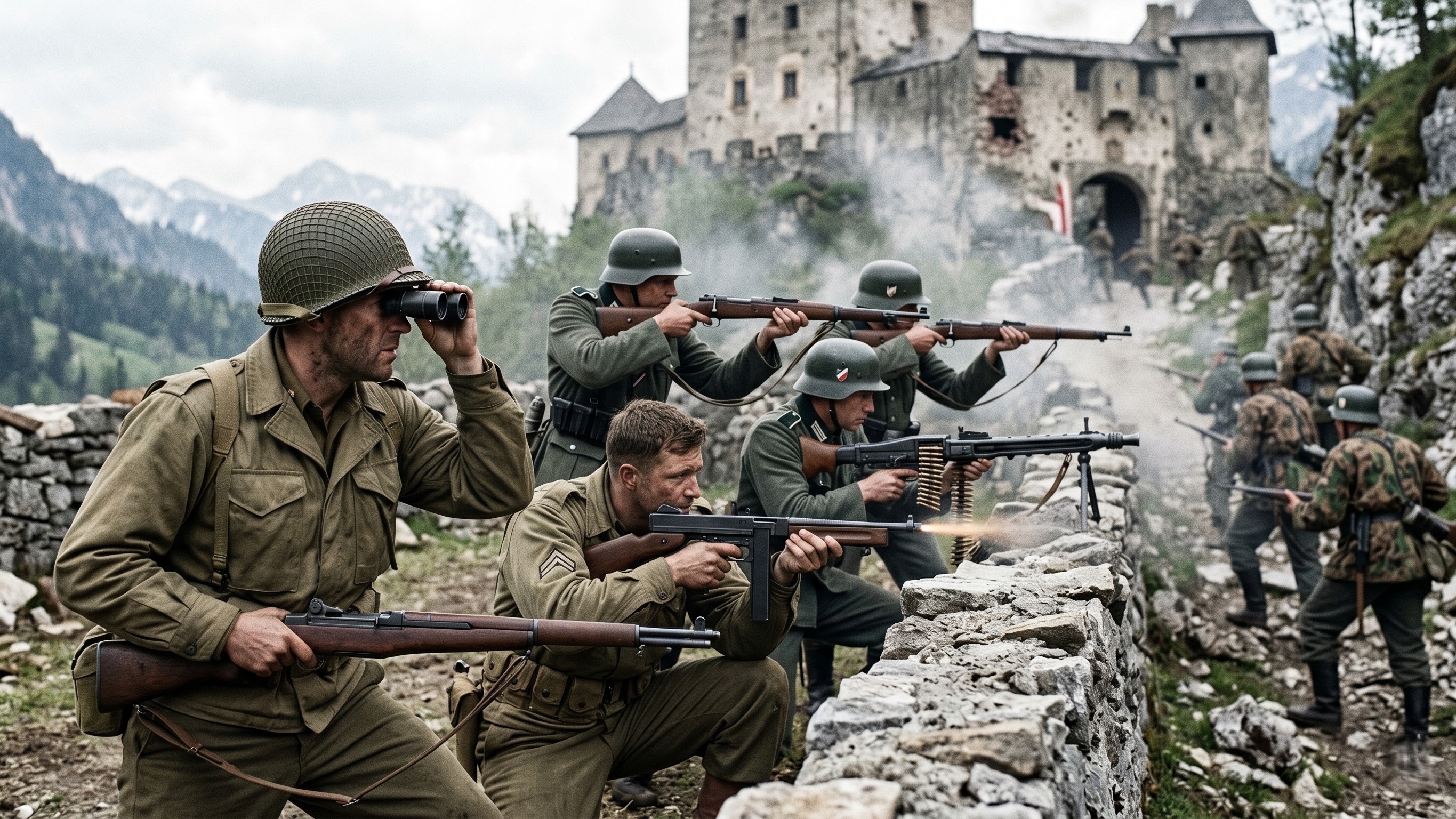 The SS planned a massacre inside a castle - then American tanks arrived