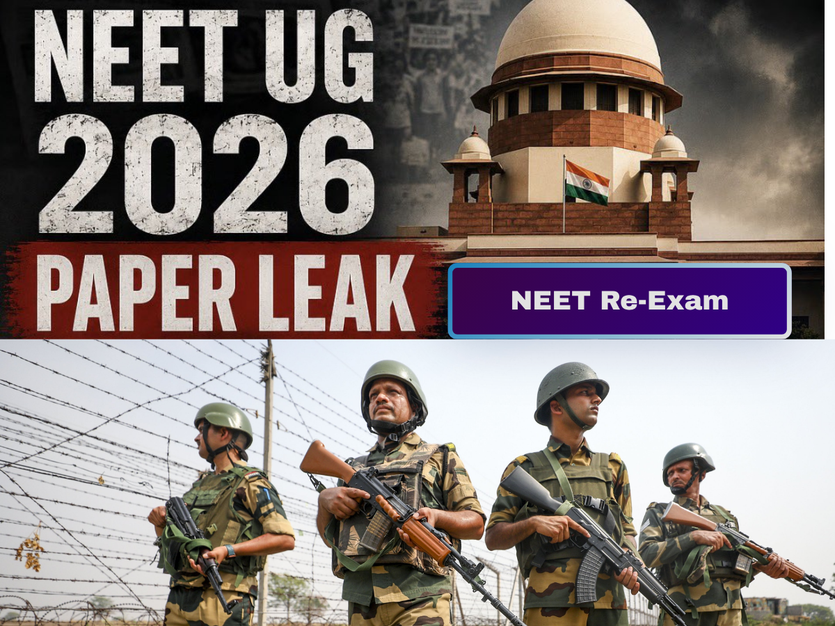 NEET-UG 2026 paper leak row: Govt may deploy Indian Armed Forces for re ...