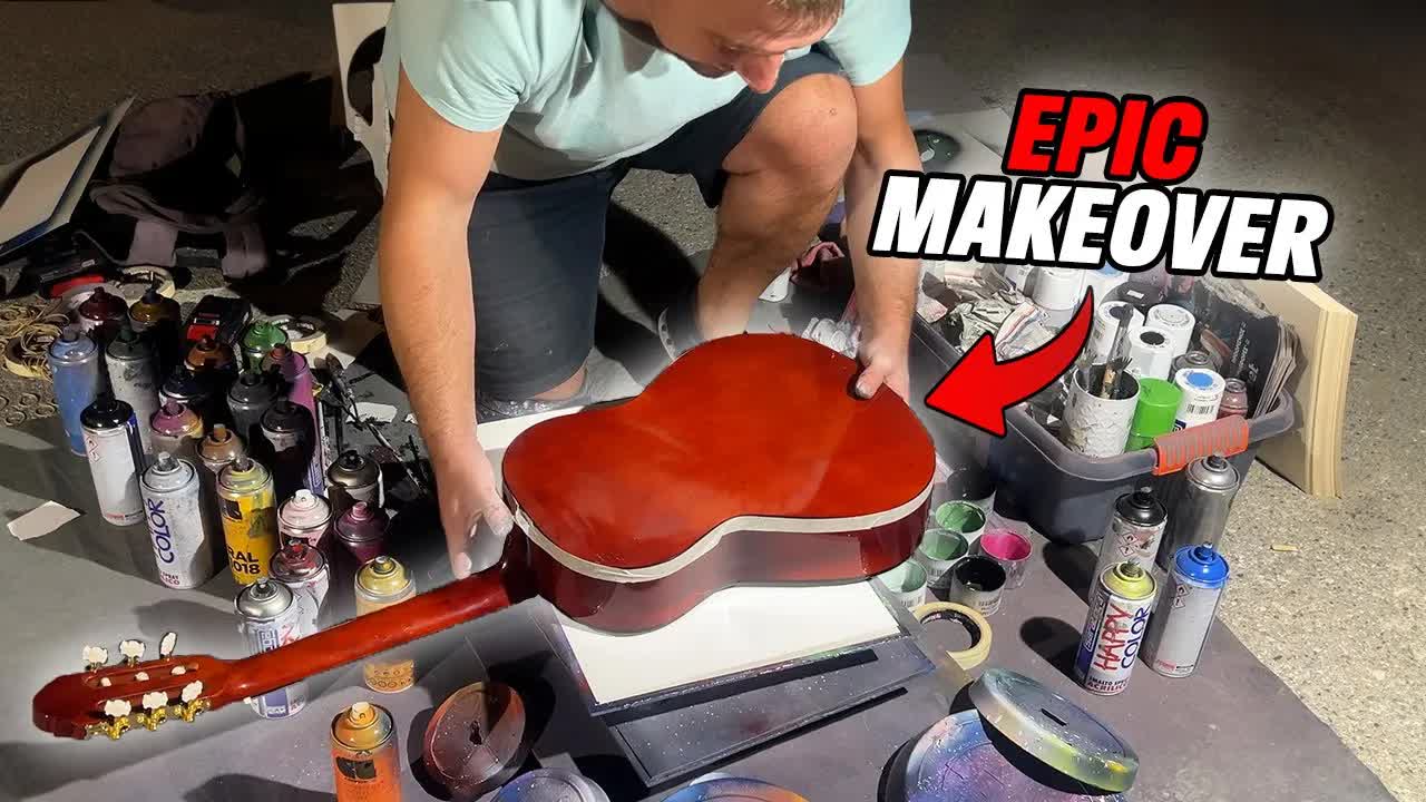This artist made my guitar look like a collector's piece