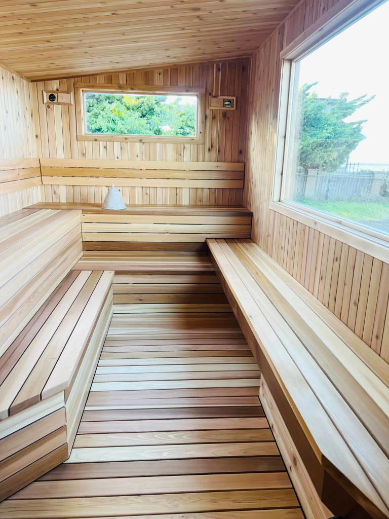 Seaside sauna open at Point Hudson in Port Townsend