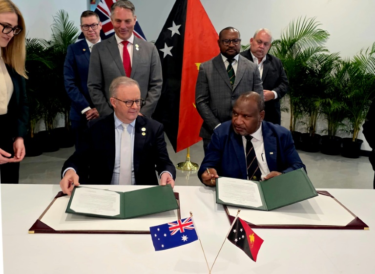 PNG leader says no foreign bases as Australia's defence presence grows