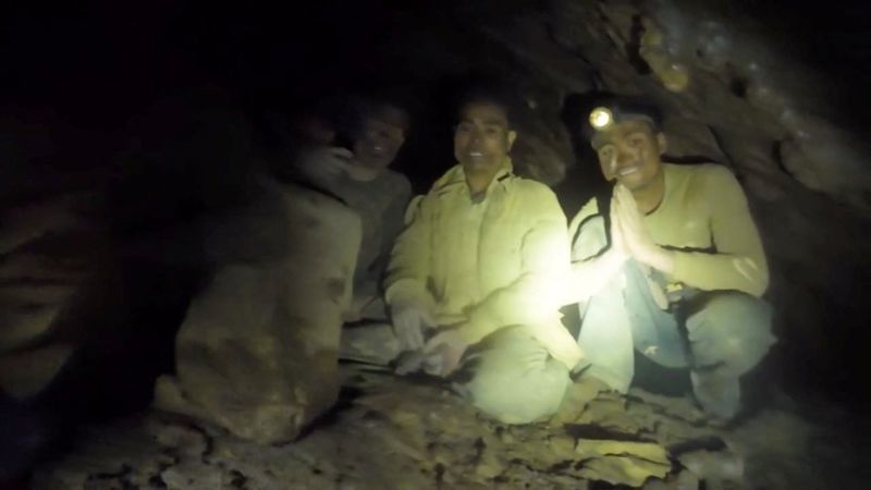 Rescuers pull first trapped person from flooded Laos cave