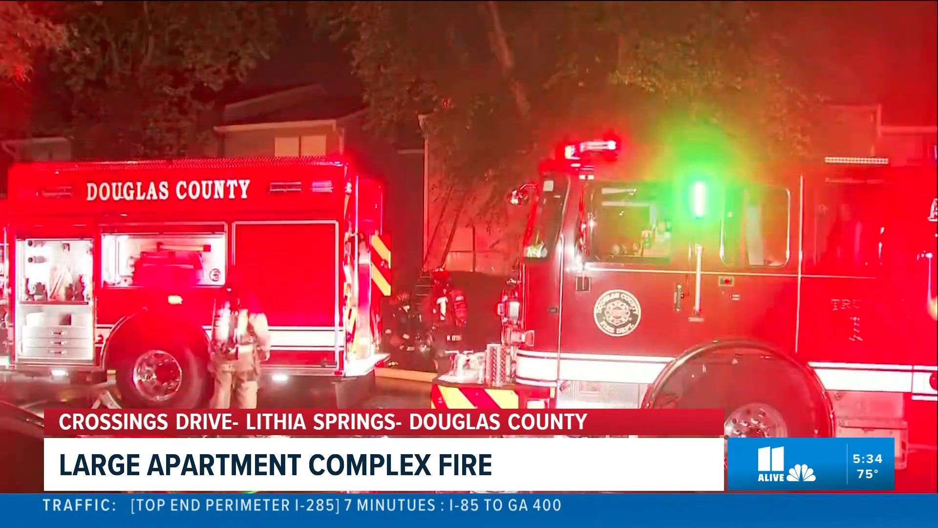 Apartment fire damages multiple units in Lithia Springs, officials say