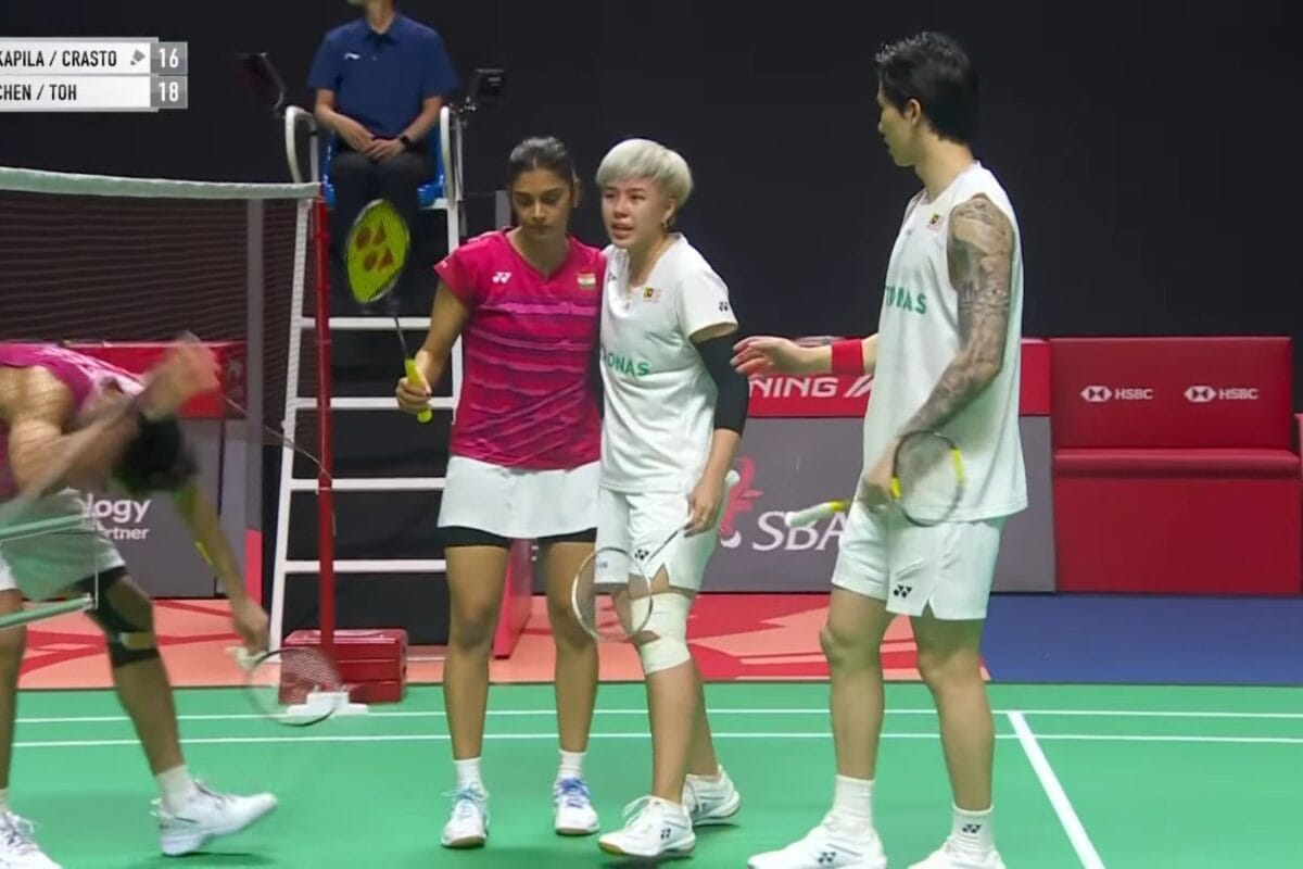 Dhruv Kapila-Tanisha Crasto reach Singapore Open semis after opponent ...