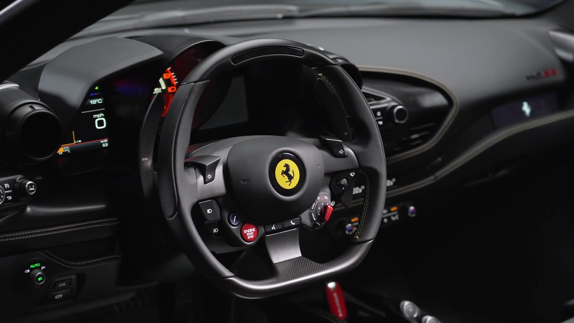 The new Ferrari HC25 interior design in studio