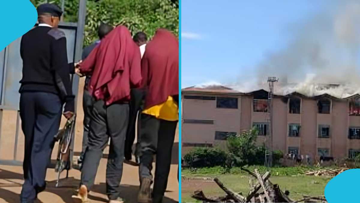 Five students arrested, charged over alleged dormitory fire that killed ...