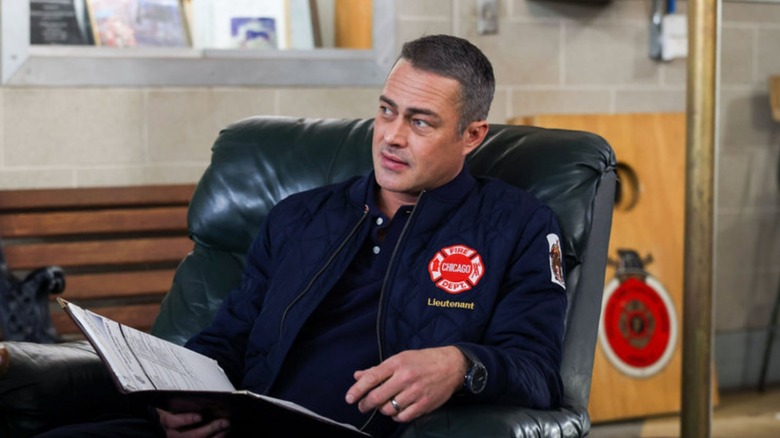 Chicago Fire's Taylor Kinney was no stranger to fires in real life