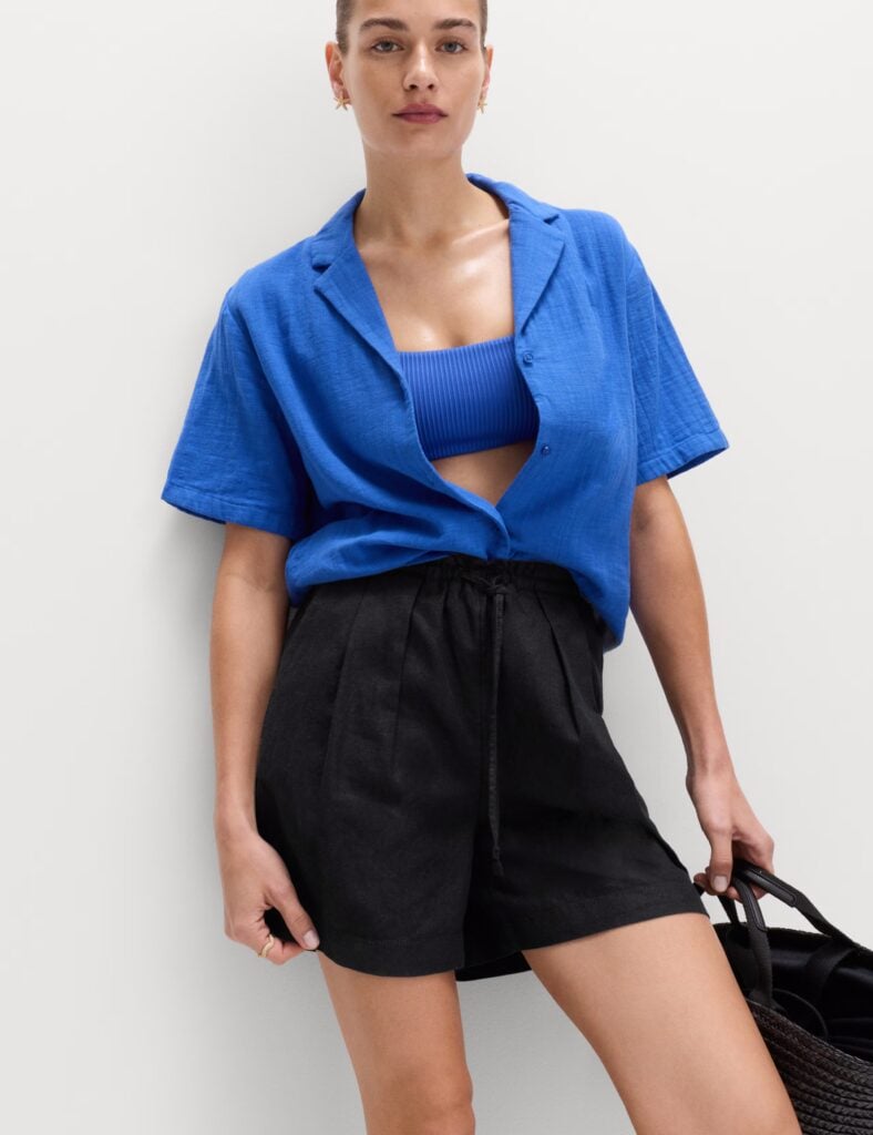 M&S £20 linen shorts called the 'perfect summer length' – perfect for ...