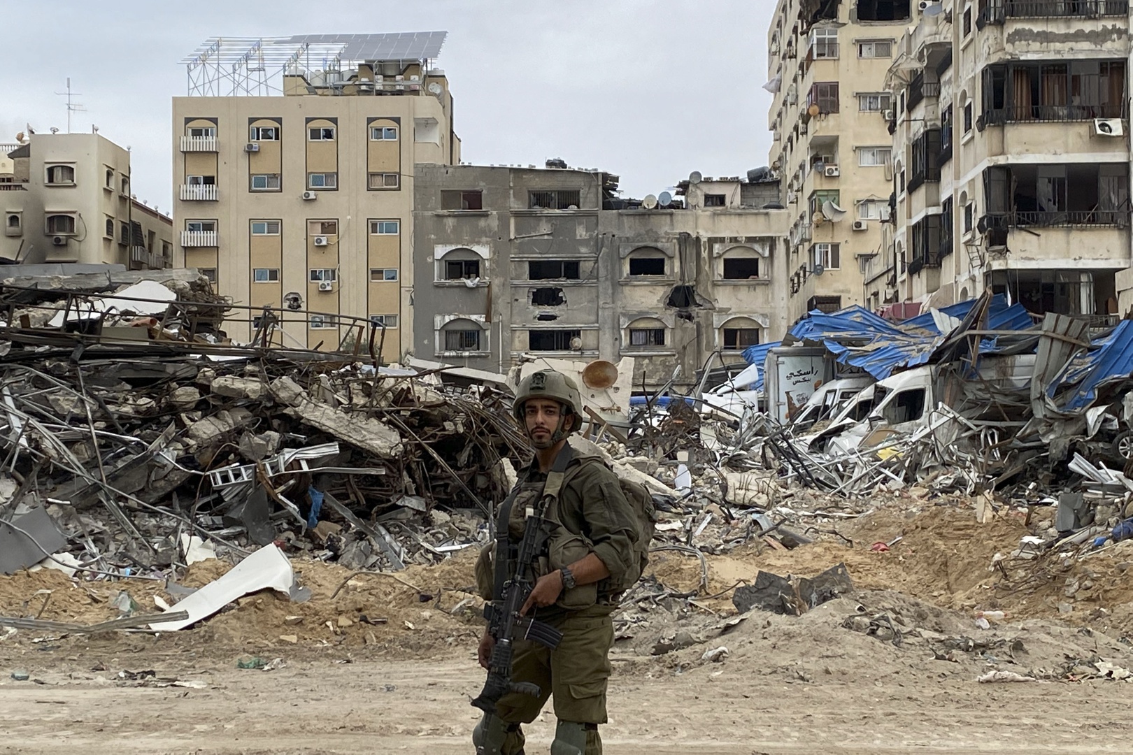 La 'línea naranja', la nueva zona bajo control militar con que Israel ...