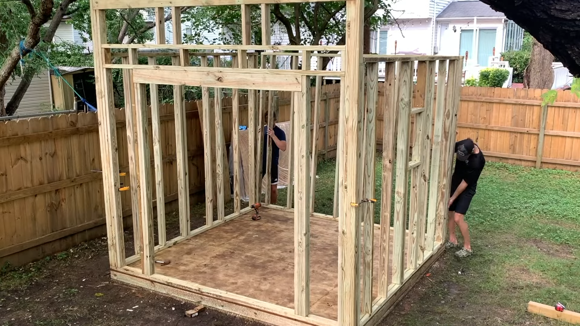 Build a custom shed that makes store-bought ones look cheap