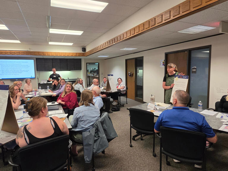 School district task force gets crash course in finances, policies