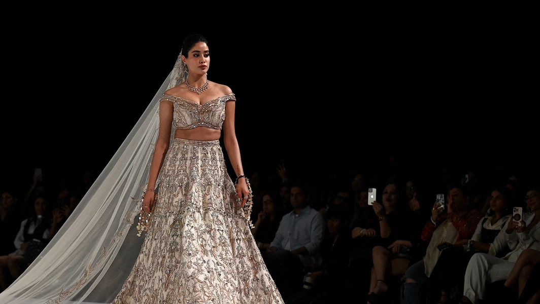 Bold colours and lighter designs reshape 2026 bridal fashion