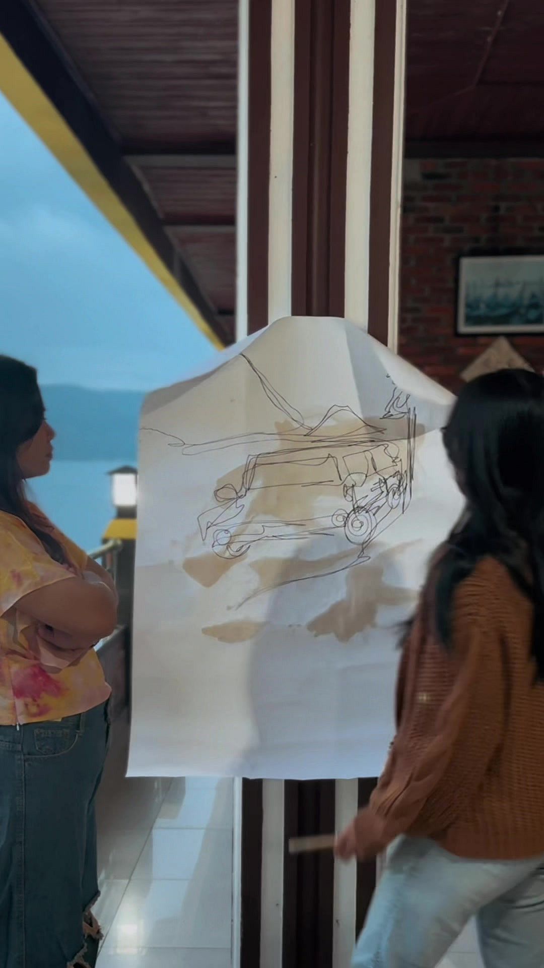 Versi gagalnya one line art ternyata lebih susah dari yang dibayangkan